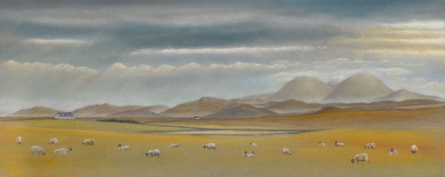 Dawn Over the Paps - Glasgow Art Club